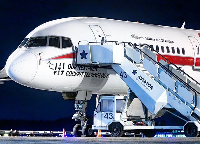Airplane Boarding Stairs Next Gen Cockpit Technology