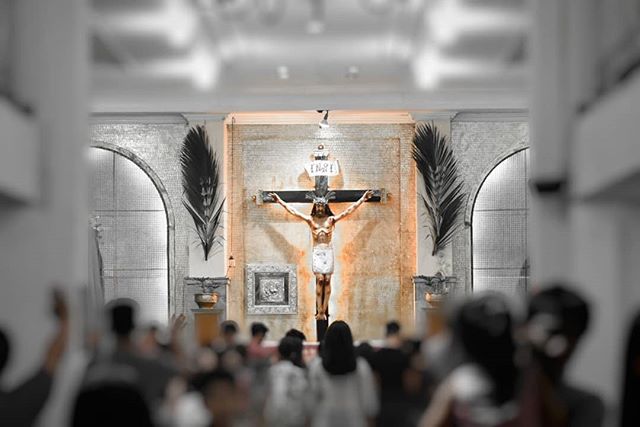 Jesus Christ Cross Church Worship Religious Gathering