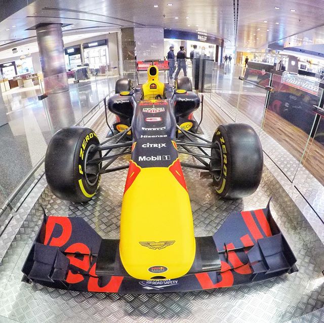 Formula 1 Racing Car Display Shopping Mall