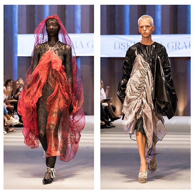 Avant Garde Fashion Runway Editorial Models