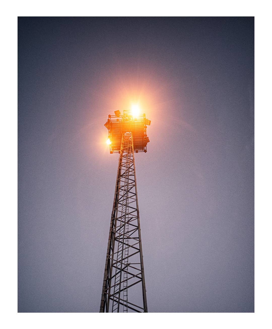 Illuminated Light Tower Industrial Design